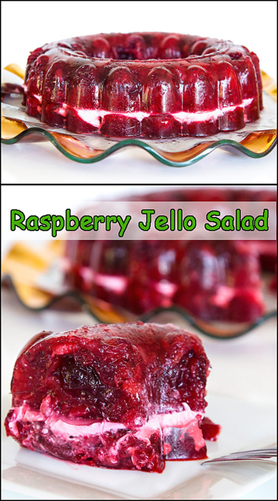 Cran-Raspberry Jello Salad - Joy In Every Season