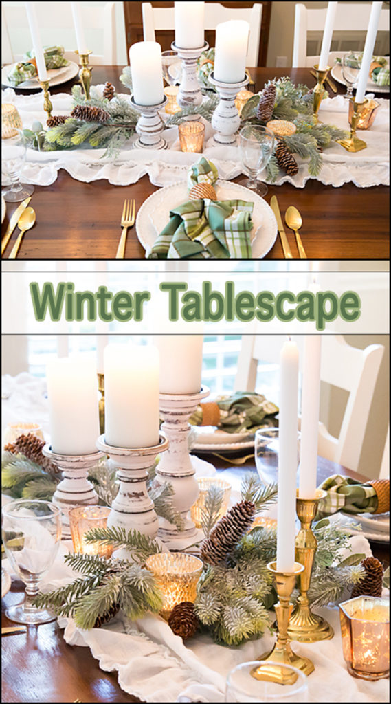Winter Tablescape - Joy In Every Season